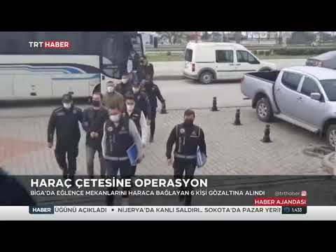 Biga'da Haraç Çetesine Operasyon 19.10.2021 TURKEY