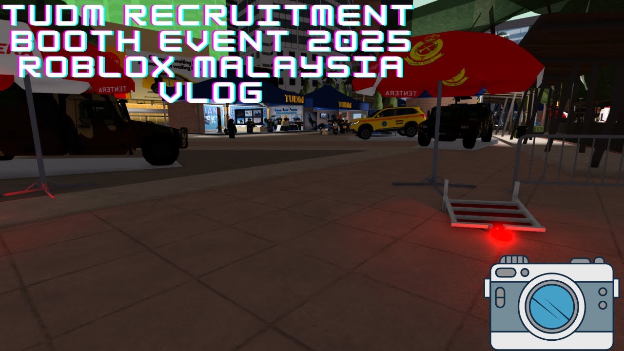 TUDM Recruitment Booth event bandaraya roblox malaysia - YouTube