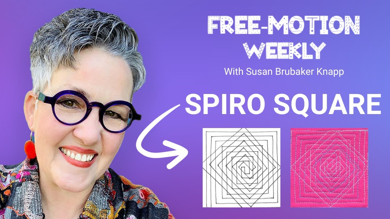 Spiro Square — Free-Motion Weekly: Modern Motifs Series #7 - YouTube