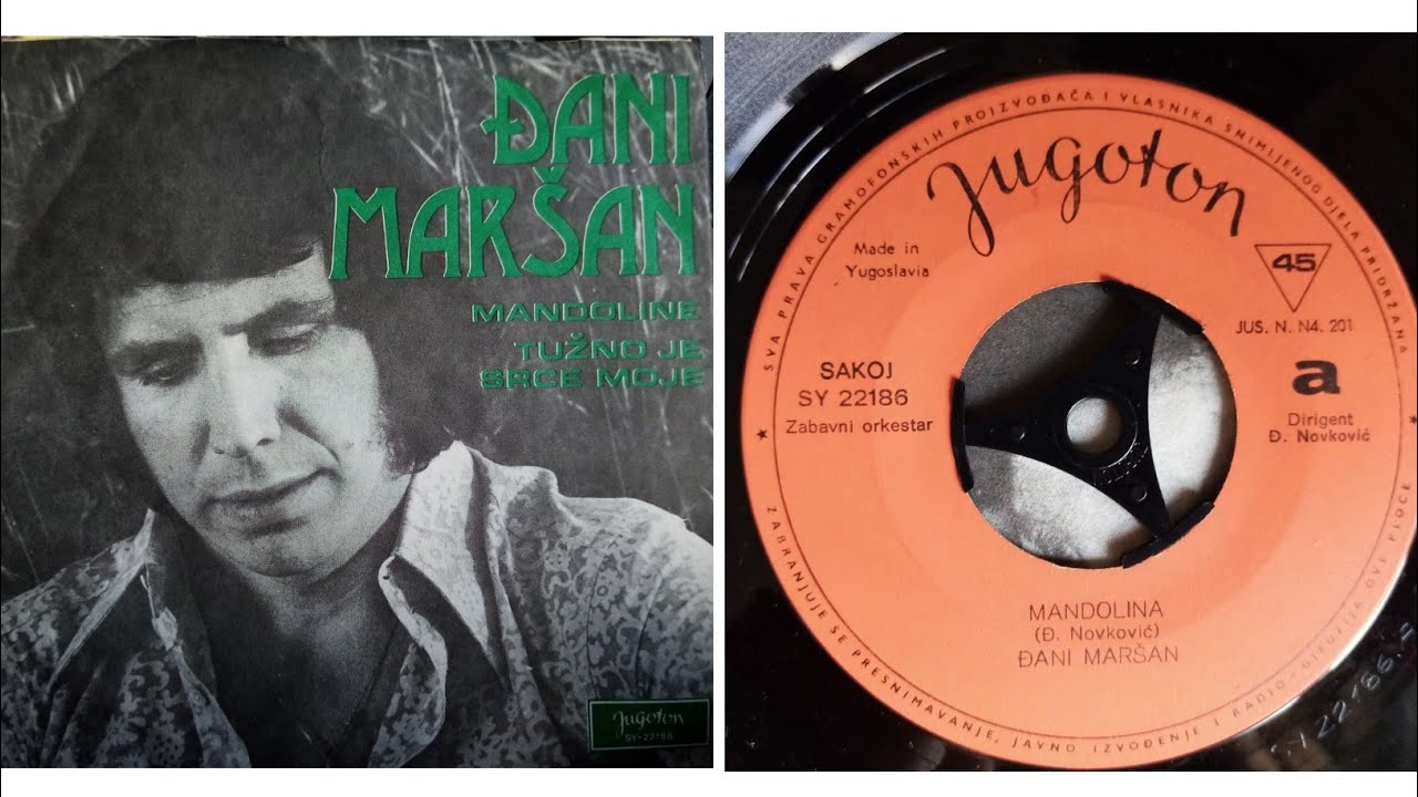 Đani Maršan - Mandolina -1972- /Vinyl-SP/ mono *RIP* - YouTube