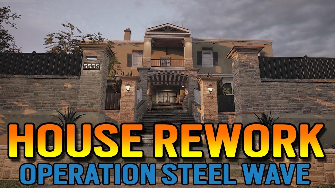 In-depth House Rework Before And After Operation Steel Wave Rainbow 6 ...