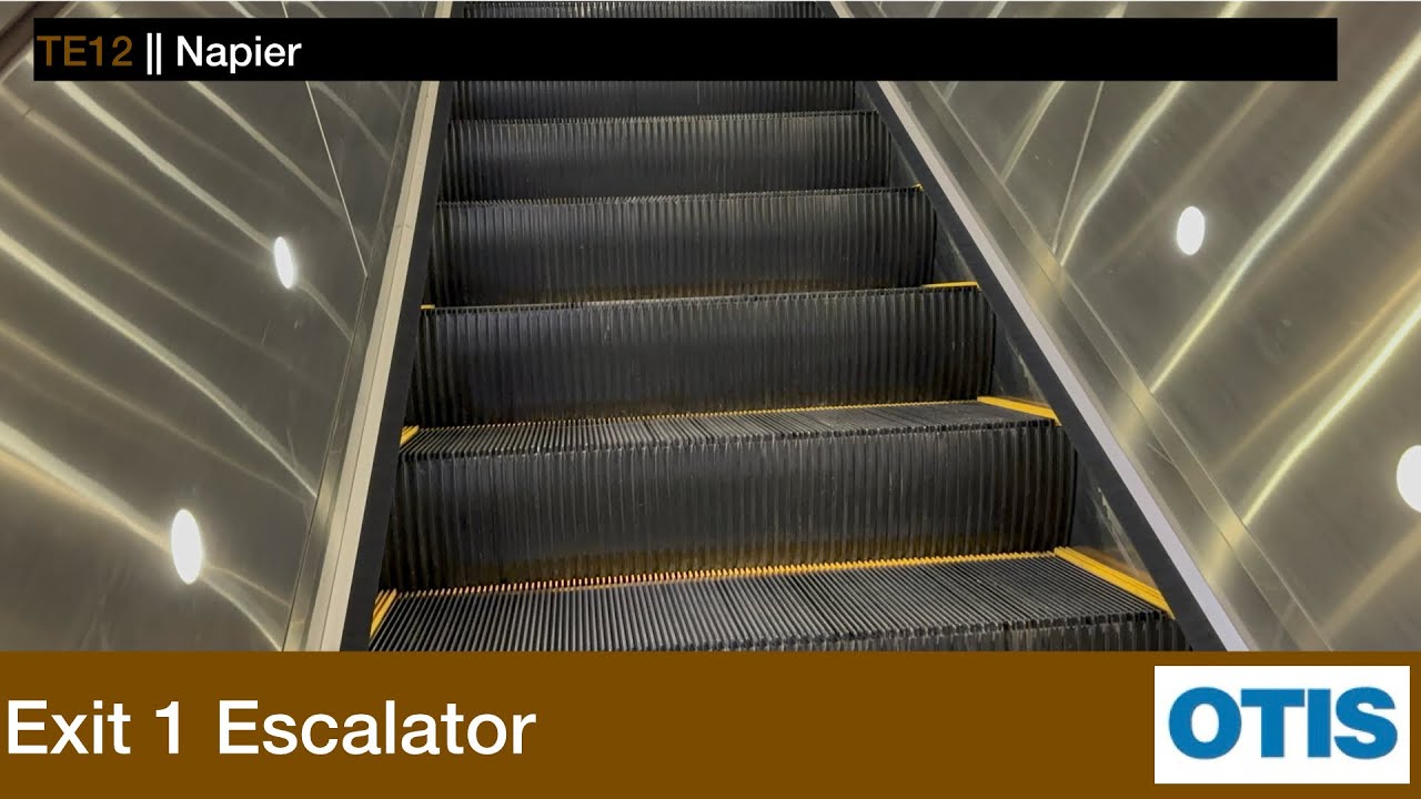 Napier MRT Station || Otis Escalator (Exit 1) - YouTube