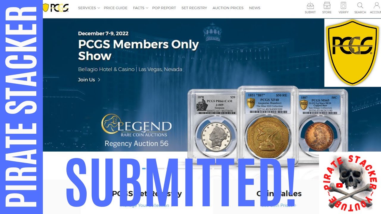How To Submit Coins to PCGS ~ Live! - YouTube