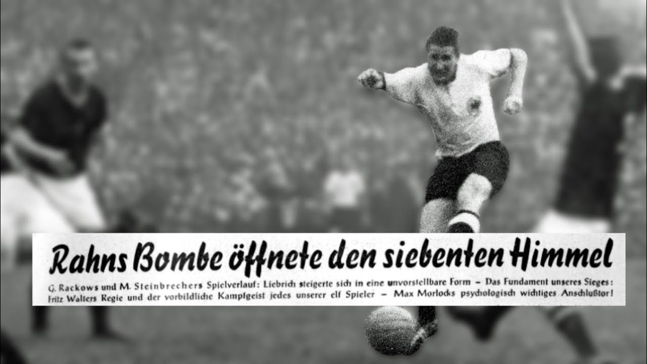 1954 Helmut Rahn vs Hungary (World Cup Final) - YouTube