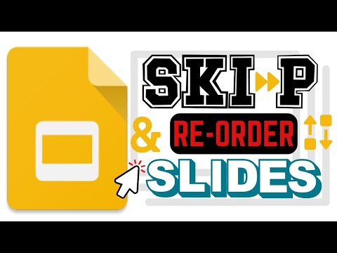 Google Slides: Quickly Skip and Reorder Slides (Organize Slides)