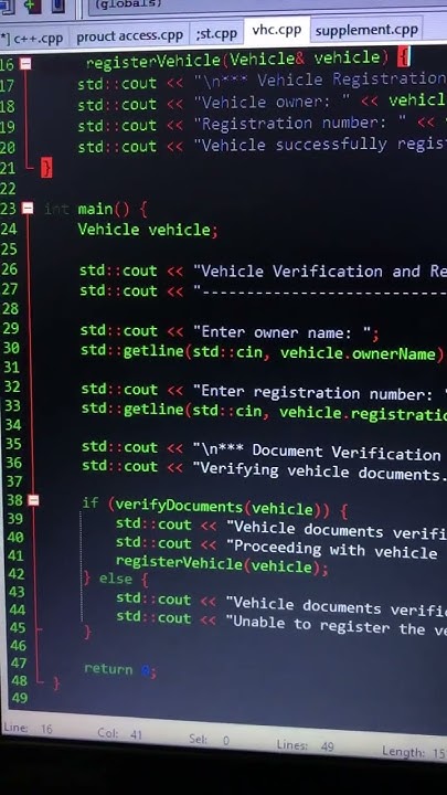 Doc Register C Coding Cpp Code Codemasters Codinglife
