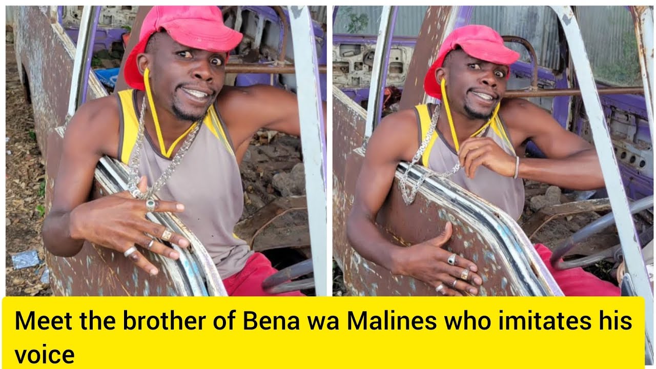 Meet the brother of Bena wa Malines who imitates his voice|Dan tv - YouTube