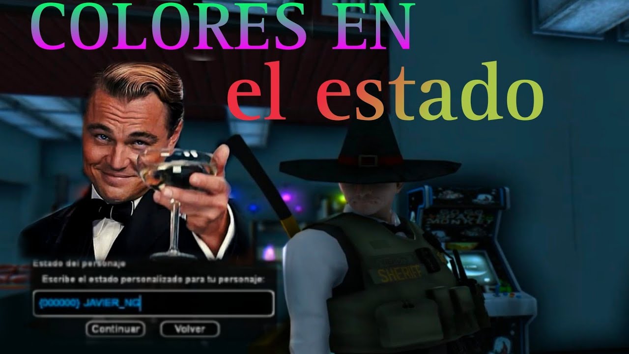 ESTADOS DE COLORES SAMP//NEWGAMERS RP1 - YouTube