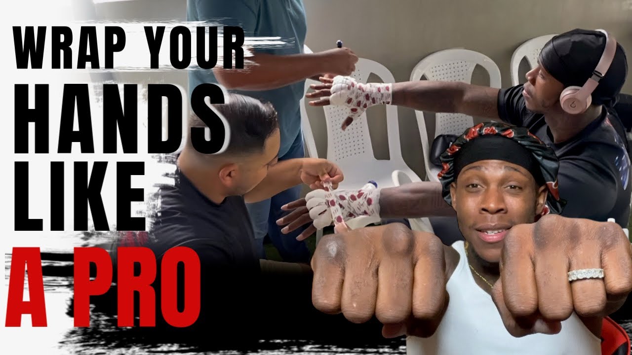 WRAP YOUR HANDS LIKE A PROFESSIONAL BOXER| KNOCKOUT STYLE 🥊💥 - YouTube
