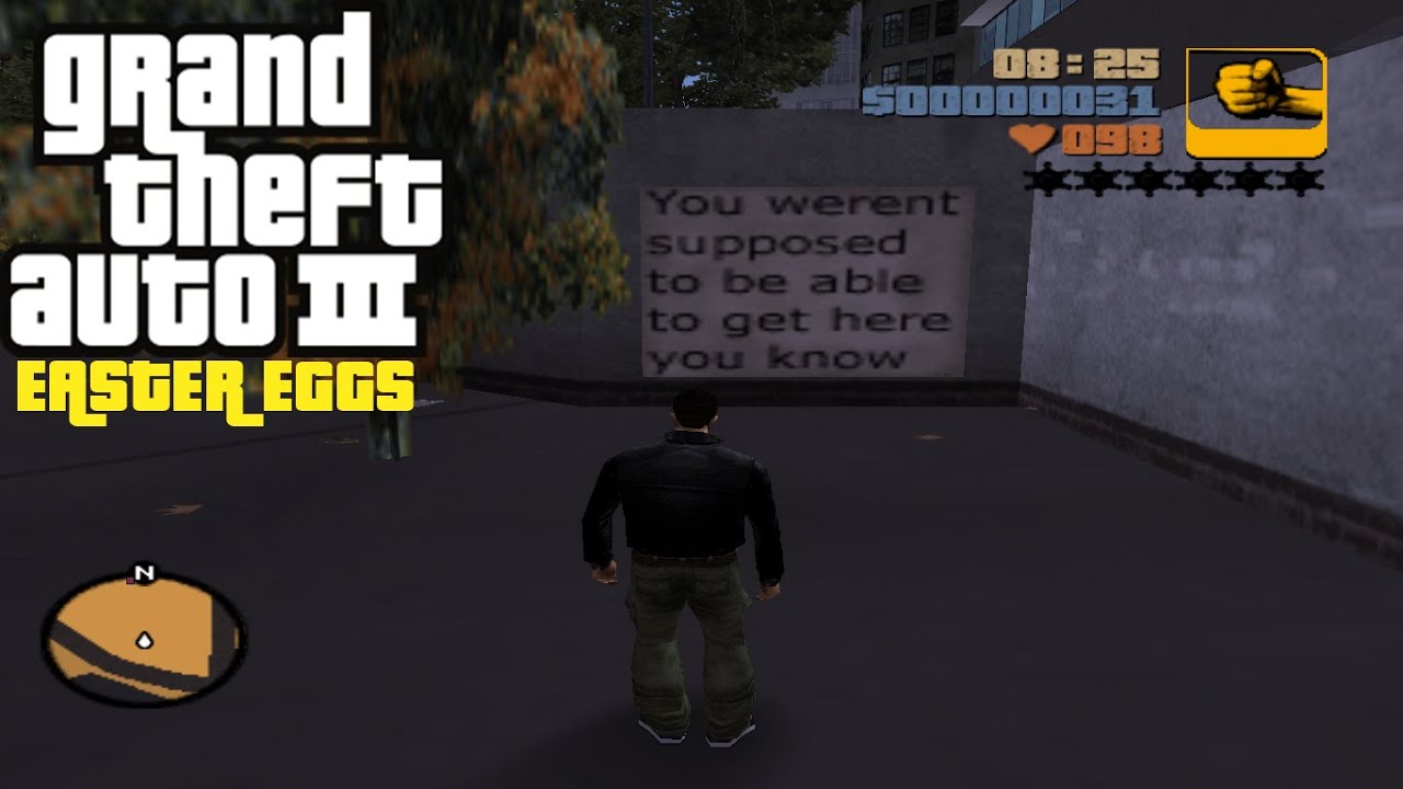 Cartel Oculto - GTA 3 - EASTER EGGS - "INTRO" - YouTube