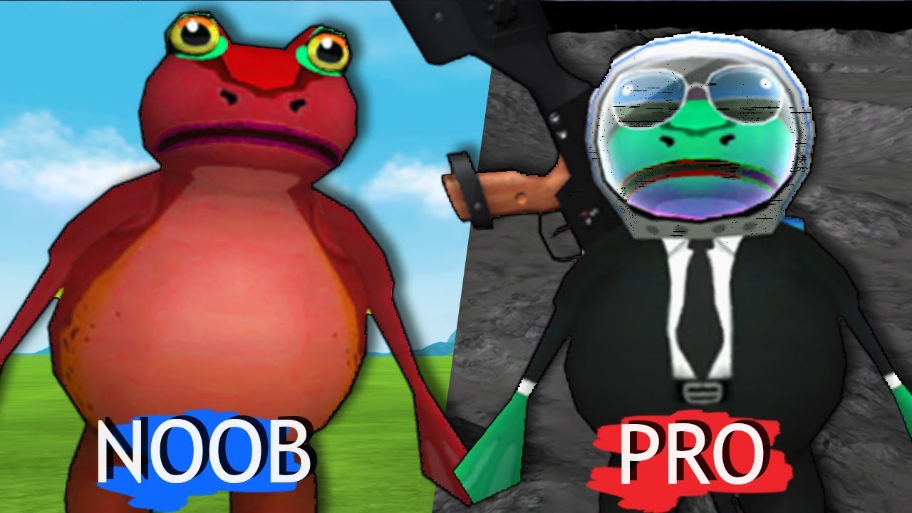 NOOB VS PRO 🐸 - Amazing Frog Multiplayer ft. Pac - YouTube