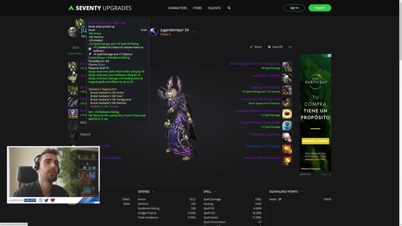 S4 MAGE BIS | Best In Slot Gear Phase 5 Sunwell Plateau | WoW TBC Arena ...