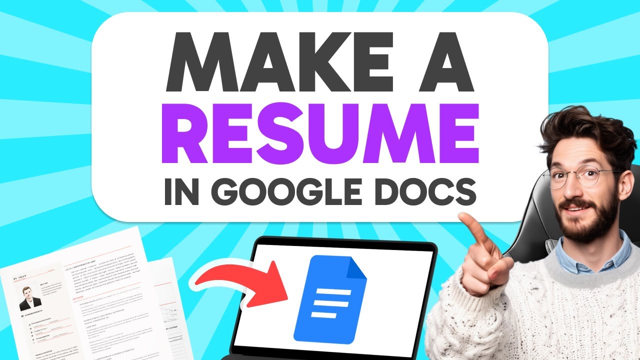 How to Make a RESUME in Google Docs (Step by Step) - YouTube