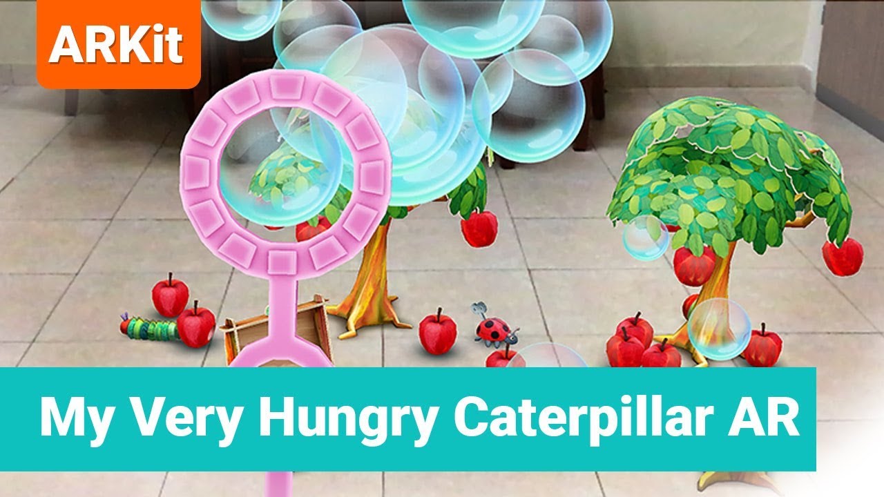 My Very Hungry Caterpillar AR Gameplay - YouTube