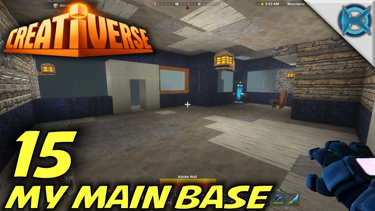 Creativerse -Ep. 15- "My Main Base" -Let's Play Creativerse Gameplay ...