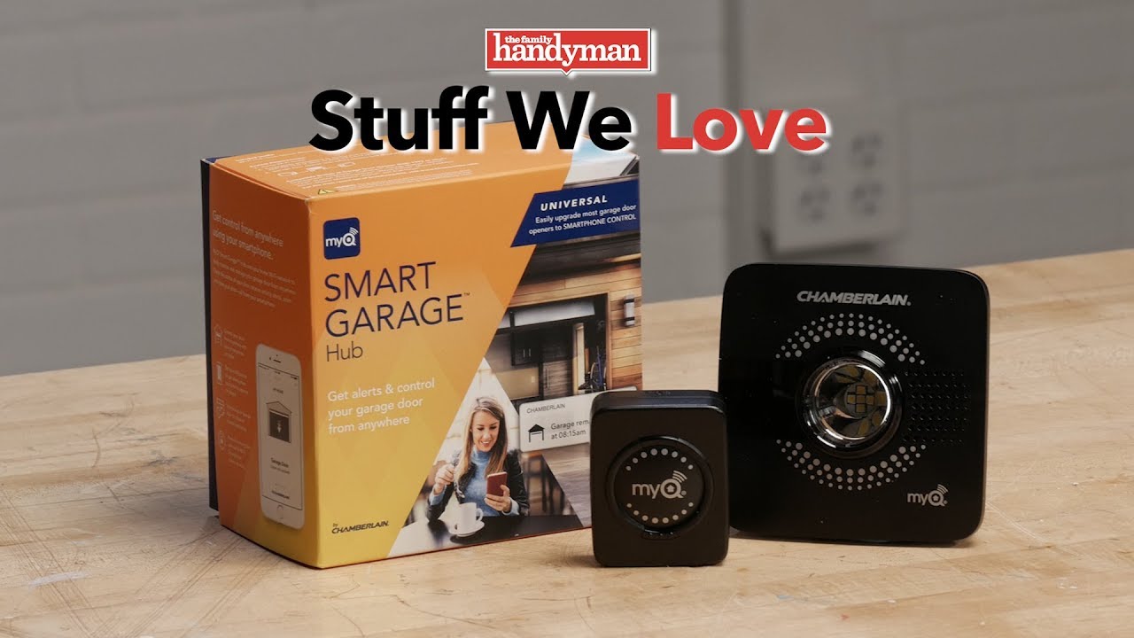 Stuff We Love: Chamberlain myQ Smart Garage Hub - YouTube