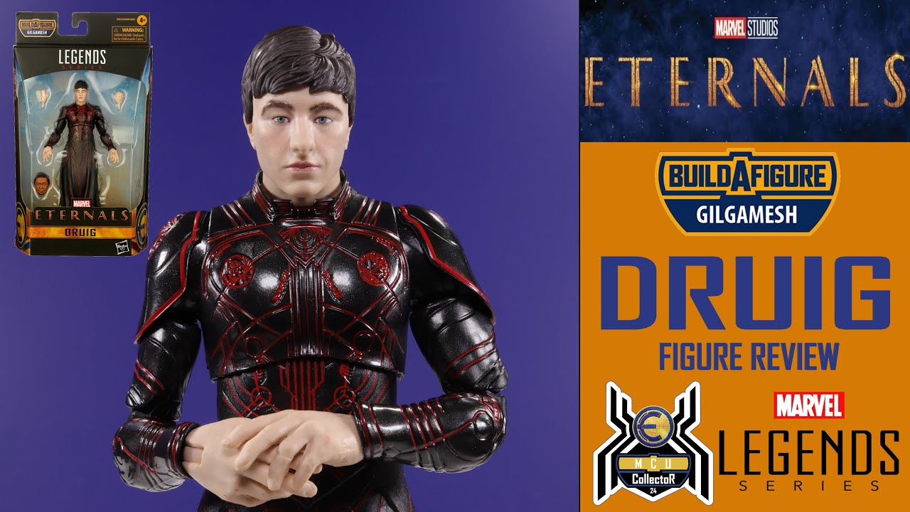 Marvel Legends Eternals DRUIG Barry Keoghan GILGAMESH BAF Wave MCU ...