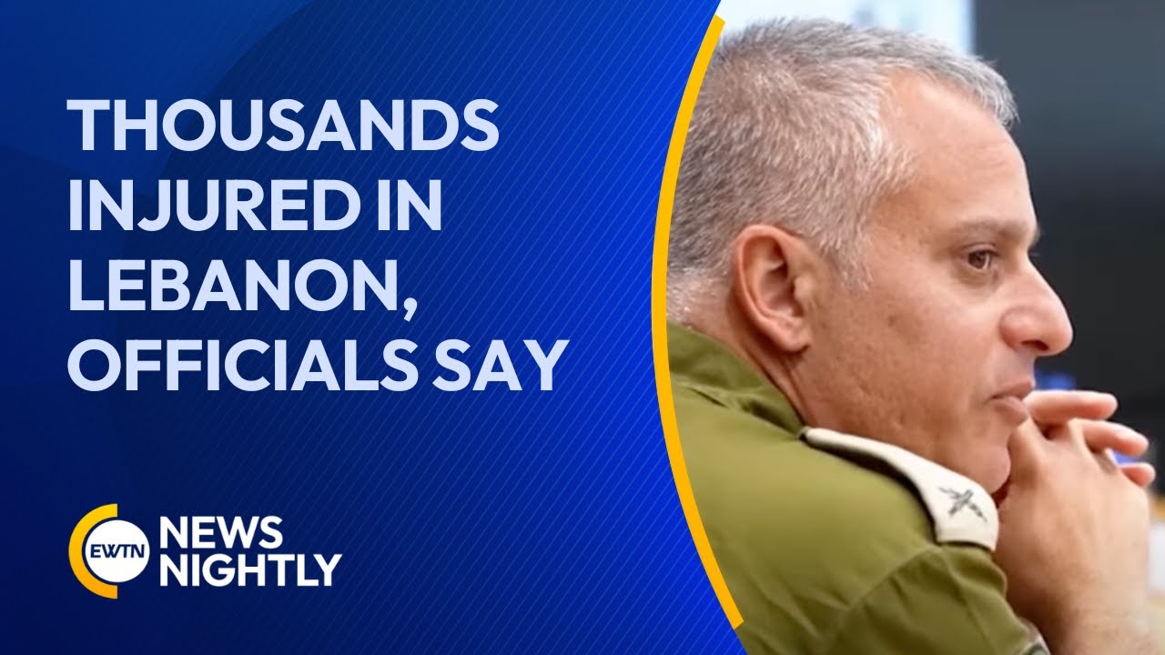 Pagers Detonate in Lebanon Leaving Thousands Injured | EWTN News ...