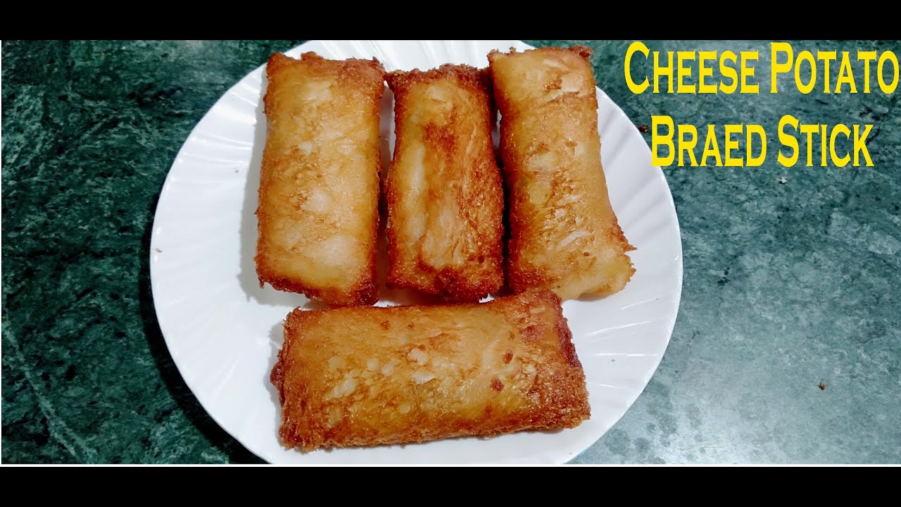 Cheese Potato Bread Stick I Bread Cheese Pockets - YouTube