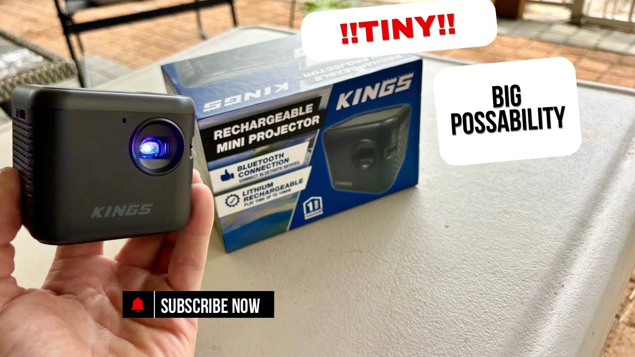 Tiny Projector with Big Possibility! - YouTube
