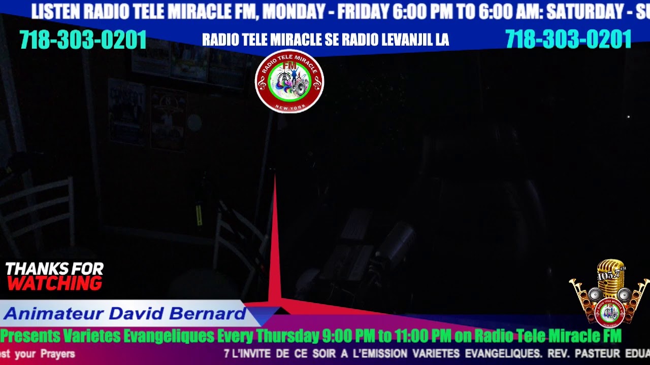 RADIO TELE MIRACLE FM LIVE STREAMING - YouTube