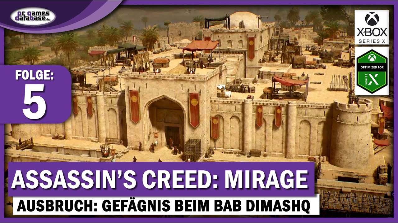 #5 - Ausbruch: Gefängnis beim Bab Dimashq - Assassin's Creed Mirage ...