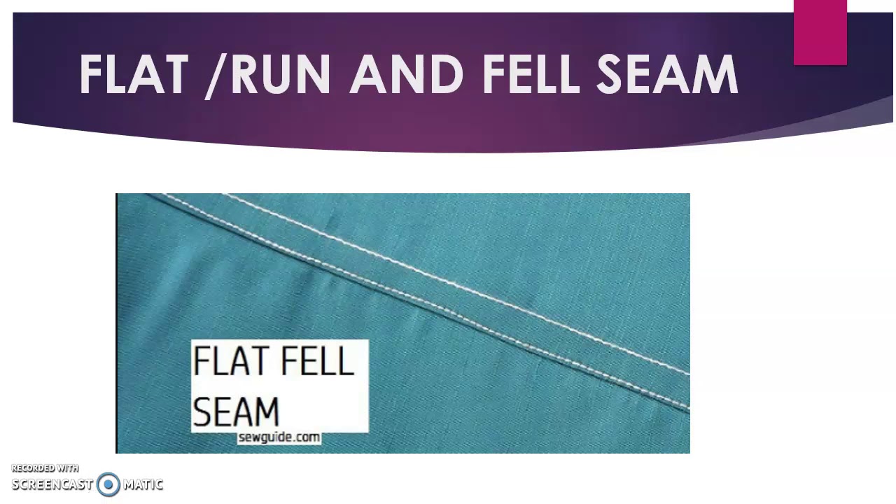 SEWING PROCESSES - YouTube