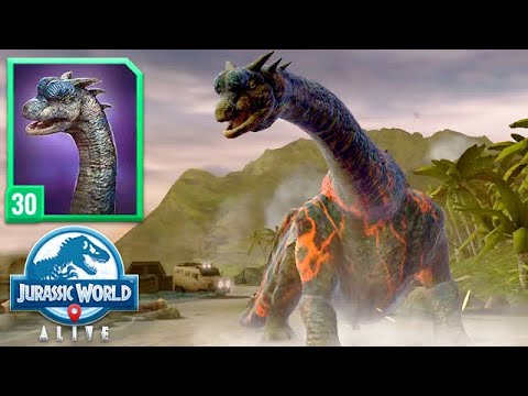 DON'T SEE THIS EVERY DAY vs 30 SKOONASAURUS (JURASSIC WORLD ALIVE ...