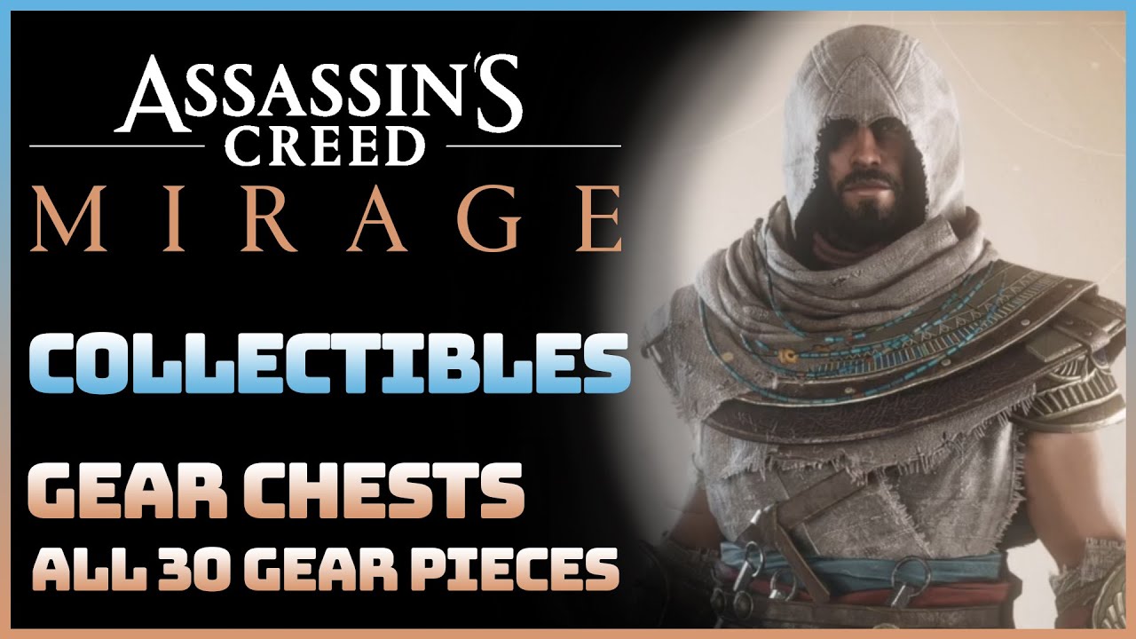 Assassin's Creed: Mirage - Gear Chests || All 30 Gear Pieces Locations ...