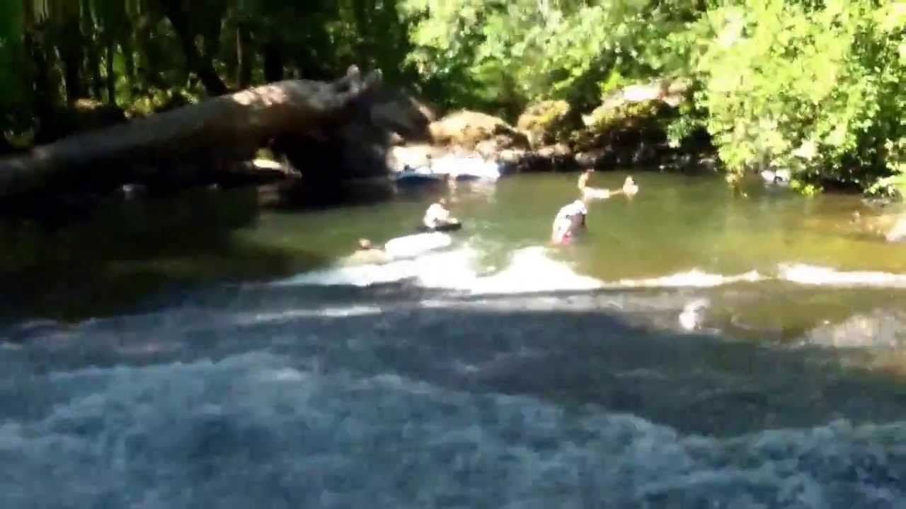 The Rock Slides. Lake Creek Falls, Triangle Lake, Oregon - YouTube