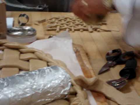 Cage with Decoratve Bread - YouTube