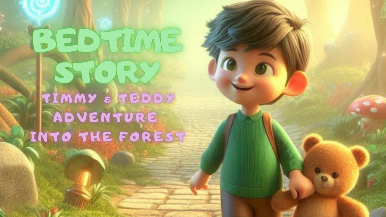 Timmy and Teddy’s Magical Forest Adventure | Bedtime Story for Kids ...