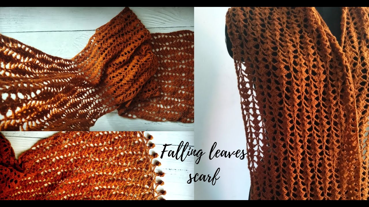 Learn to crochet a shell stitch lace scarf | beginner scarf tutorial ...