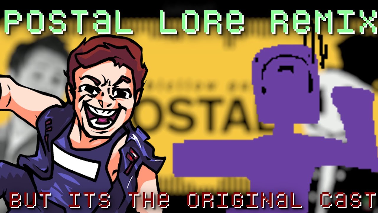 Postal but it's the Original Cast (FNF Blellow Guy Lore Mix Cover ...