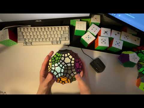 Tuttminx Stickering Timelapse and Color Scheme Showing - YouTube