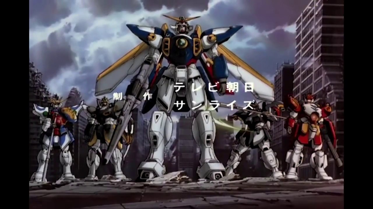 Mobile Suit Gundam Wing Opening HD 60 FPS - YouTube