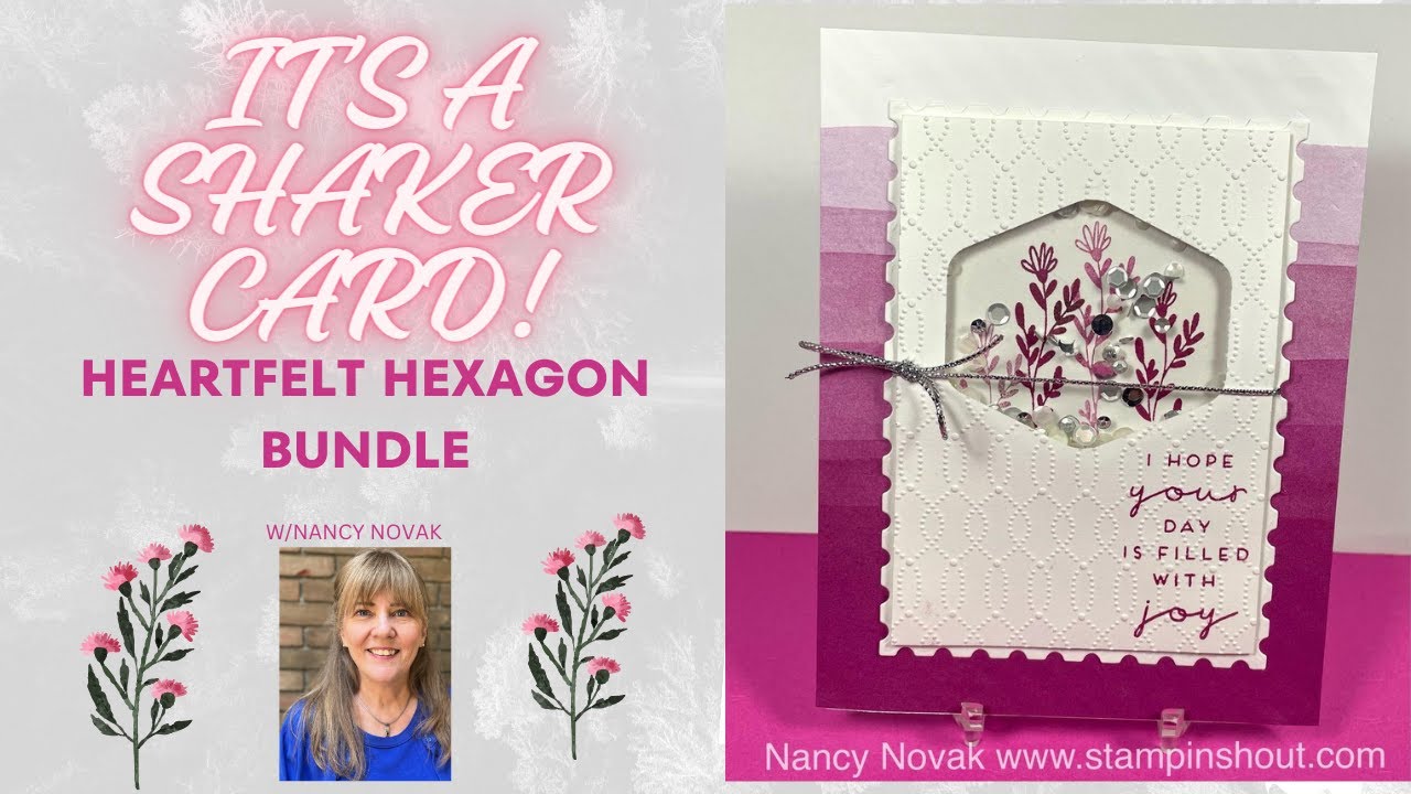 Heartfelt Hexagon Card #5: Shake Things Up with a Fun Shaker Card ...