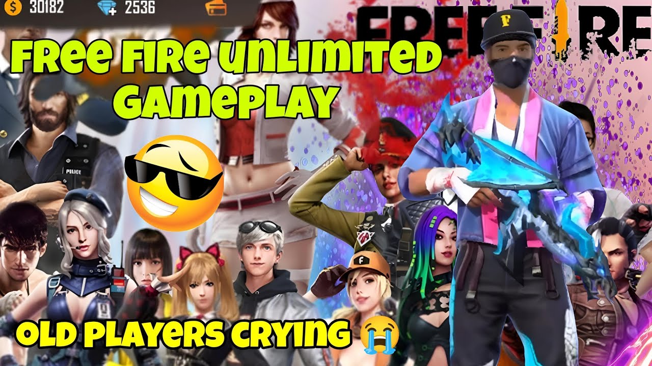 free fire old players crying || what about me after watch 50 min ...