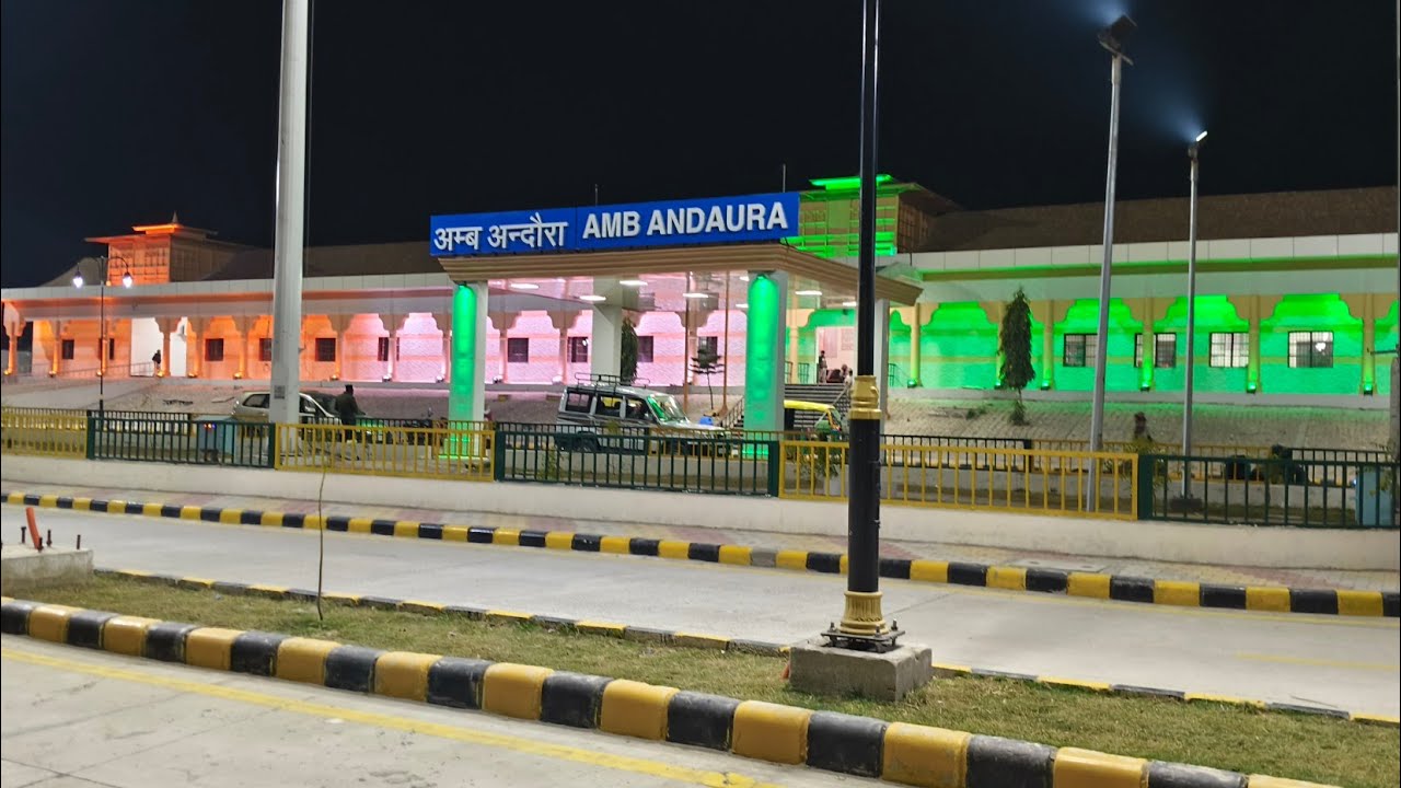 Amb Andaura railway station 🚉 || Amb Andaura, himachal pradesh || # ...