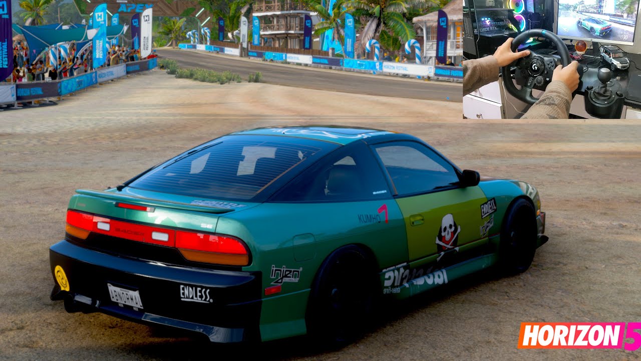 Driving Ryan Cooper Nissan 240SX From NFS Prostreet || Forza Horizon 5 ...