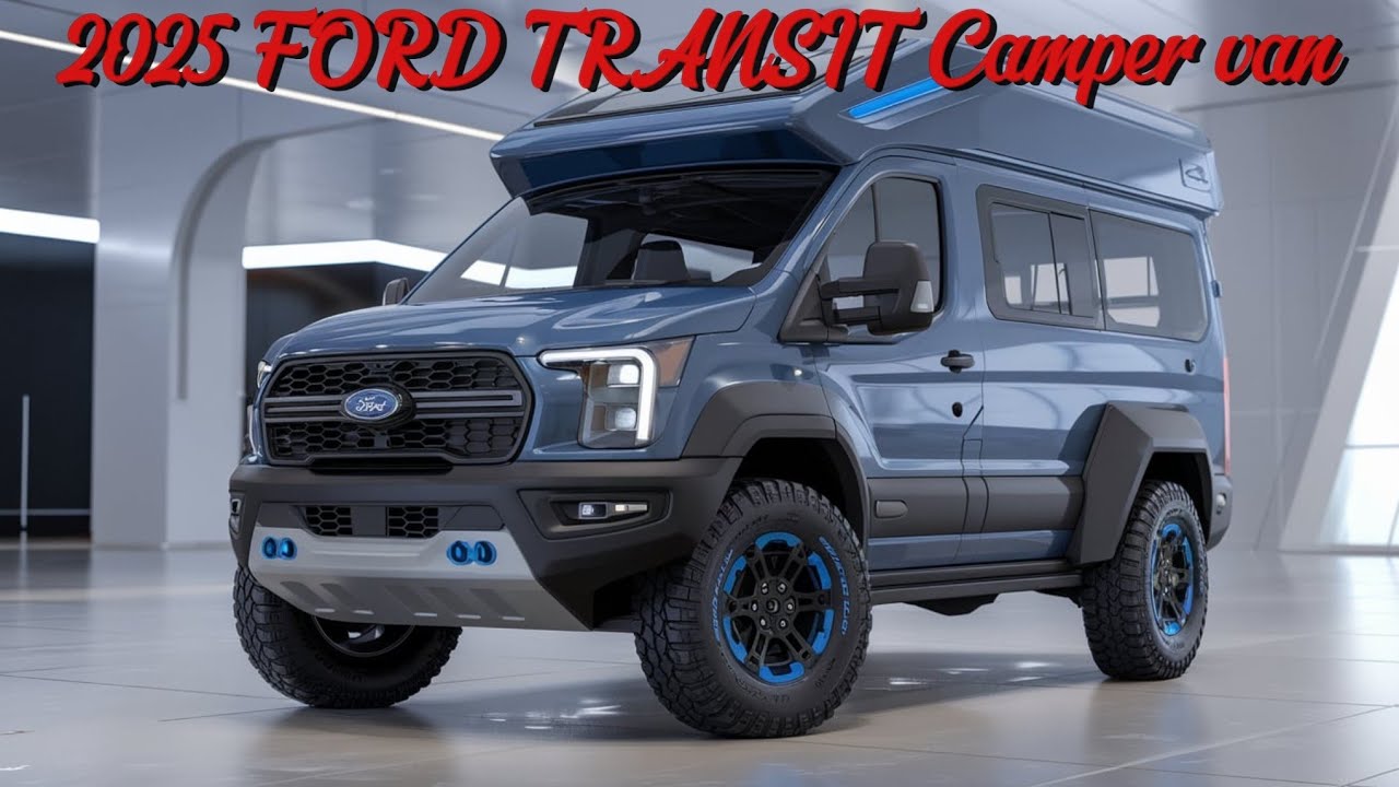 2025 Ford Transit Camper Van 4x4 – The Ultimate Off-Road Luxury Home on ...