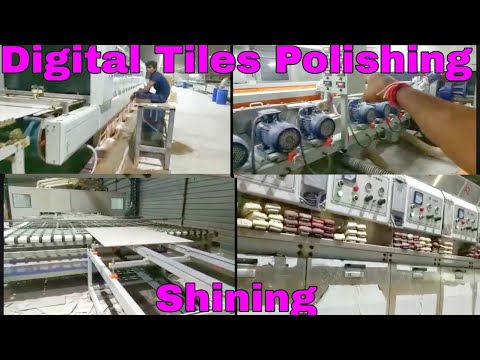 Digital Tiles Polishing Shining & Sizing - YouTube