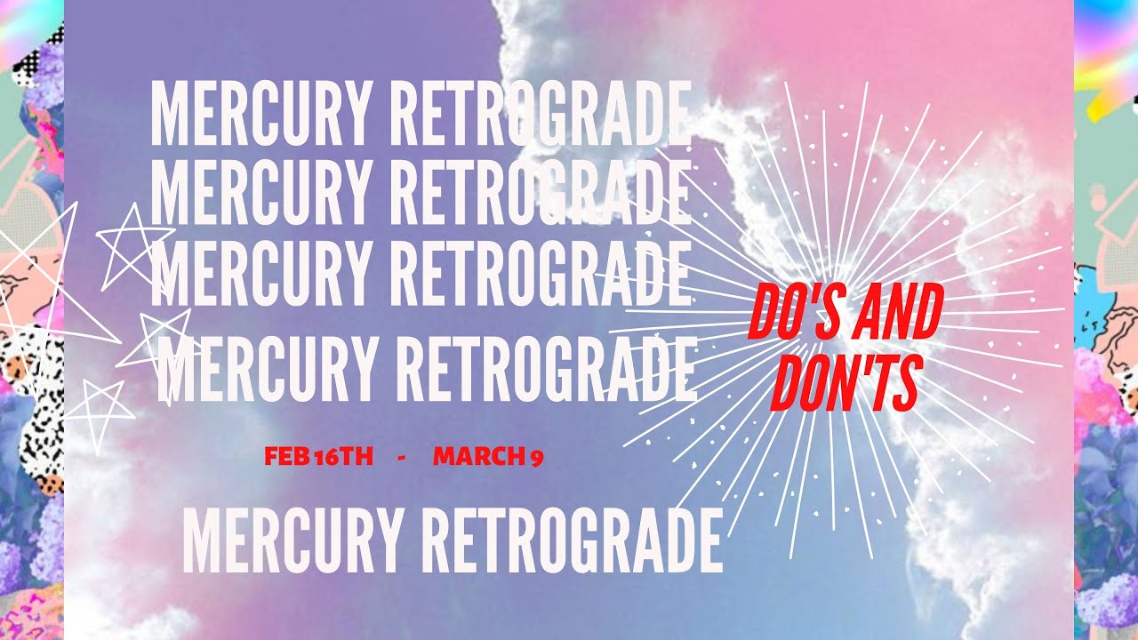 About Mercury Retrograde - What you need to know first. - YouTube