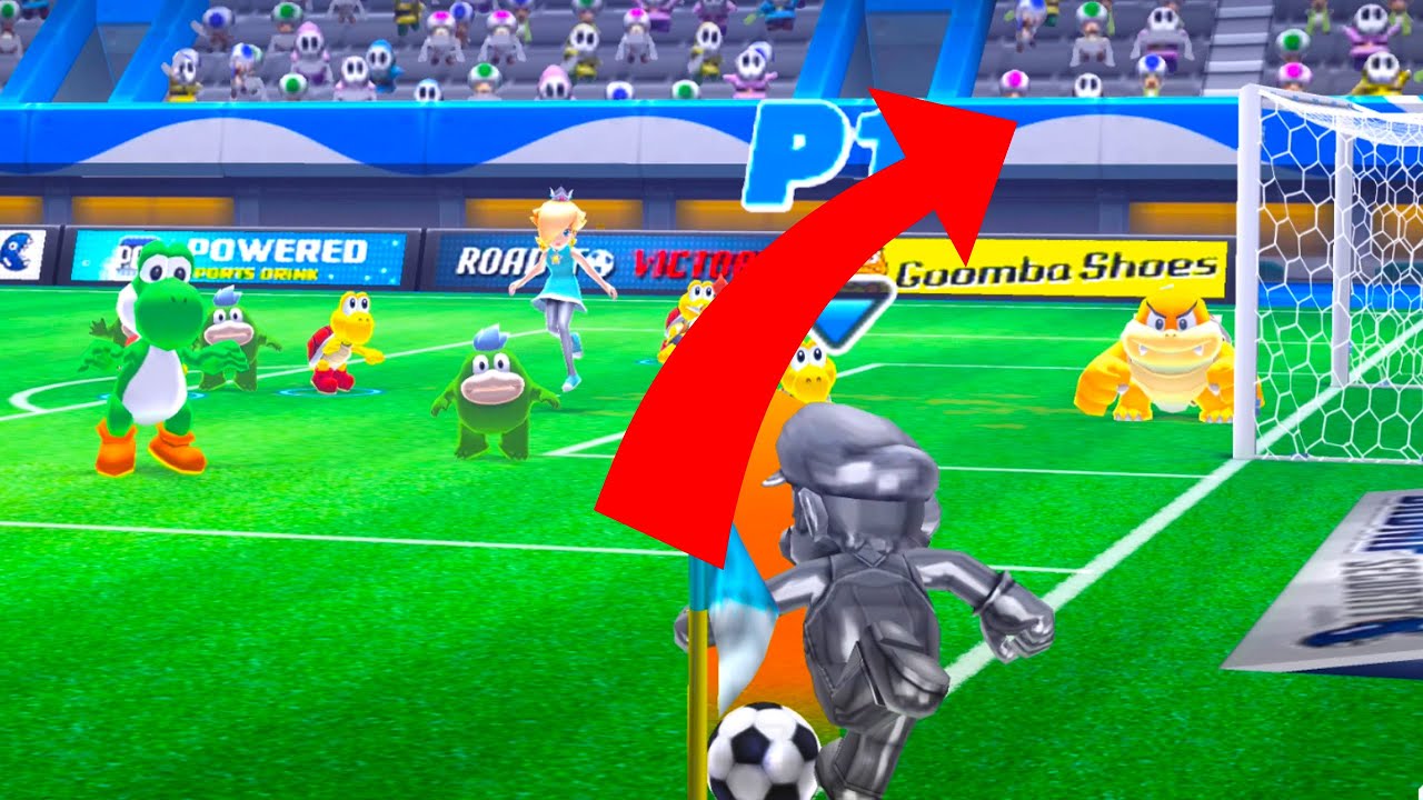 Mario Sports Superstars Gameplay Football Metal Mario , Bowser jr vs ...