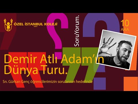 Demir Atlı Adam Gürkan GENÇ  ile“Bisikletle Dünya Turu” nasıl oluru konuştuk...