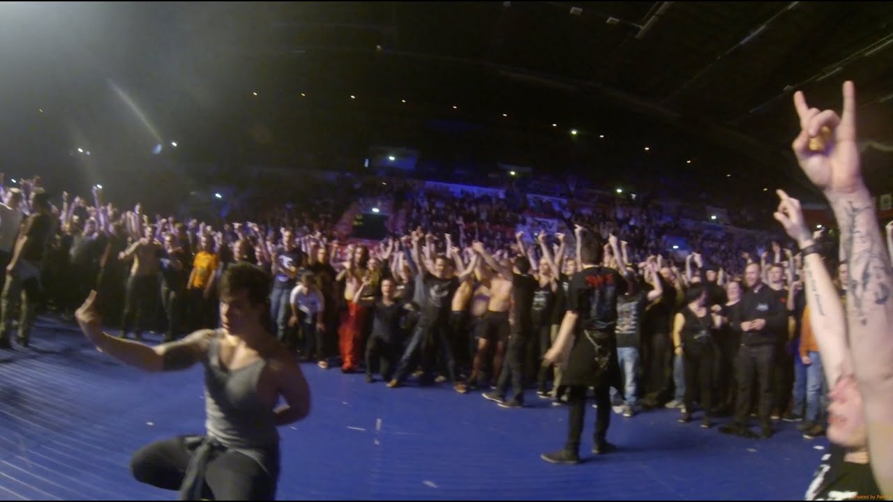 SLIPKNOT - Surfacing,CIRCLE PIT,Live at HELSINKI 2015,GO PRO inside ...