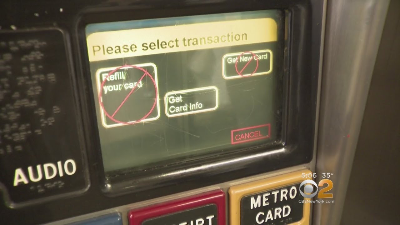 Metrocard Machines Busted For MTA Riders In Queens - YouTube