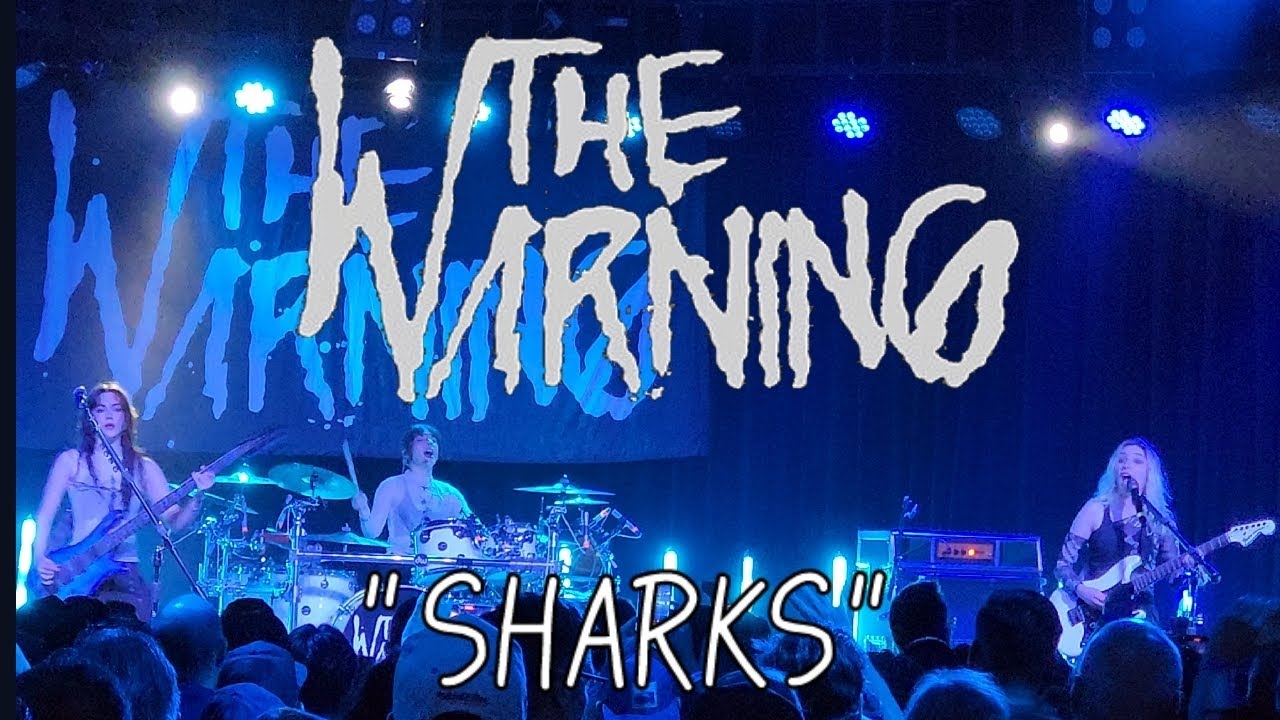 THE WARNING "SHARKS" live at The Glass House in Pomona CA (oct-08-2024 ...