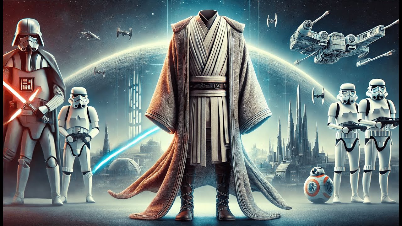 🌟 Laku Tunic Costume Men's Tunic Hooded Robe Full Set | Best Jedi ...