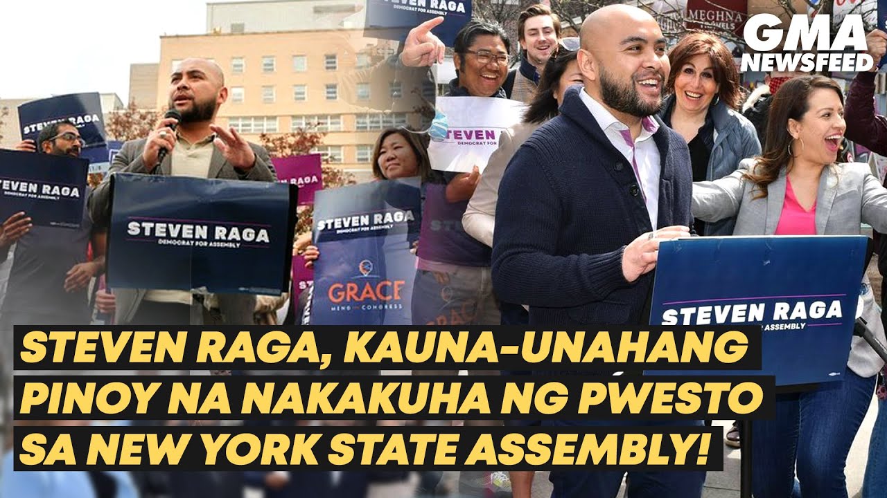 Steven Raga, first Filipino to be elected in the New York State ...